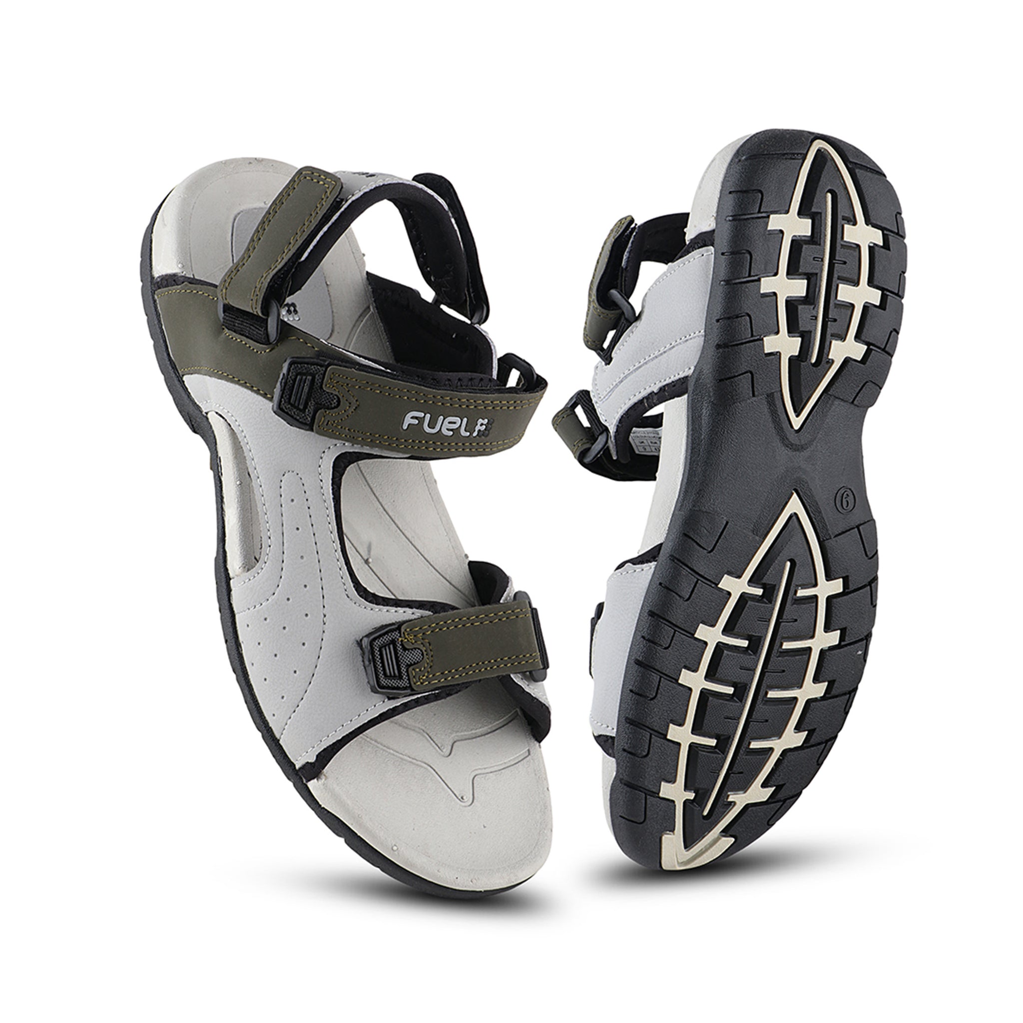 Fuel 2112-02 Sandals For Men's (Olive-Grey)