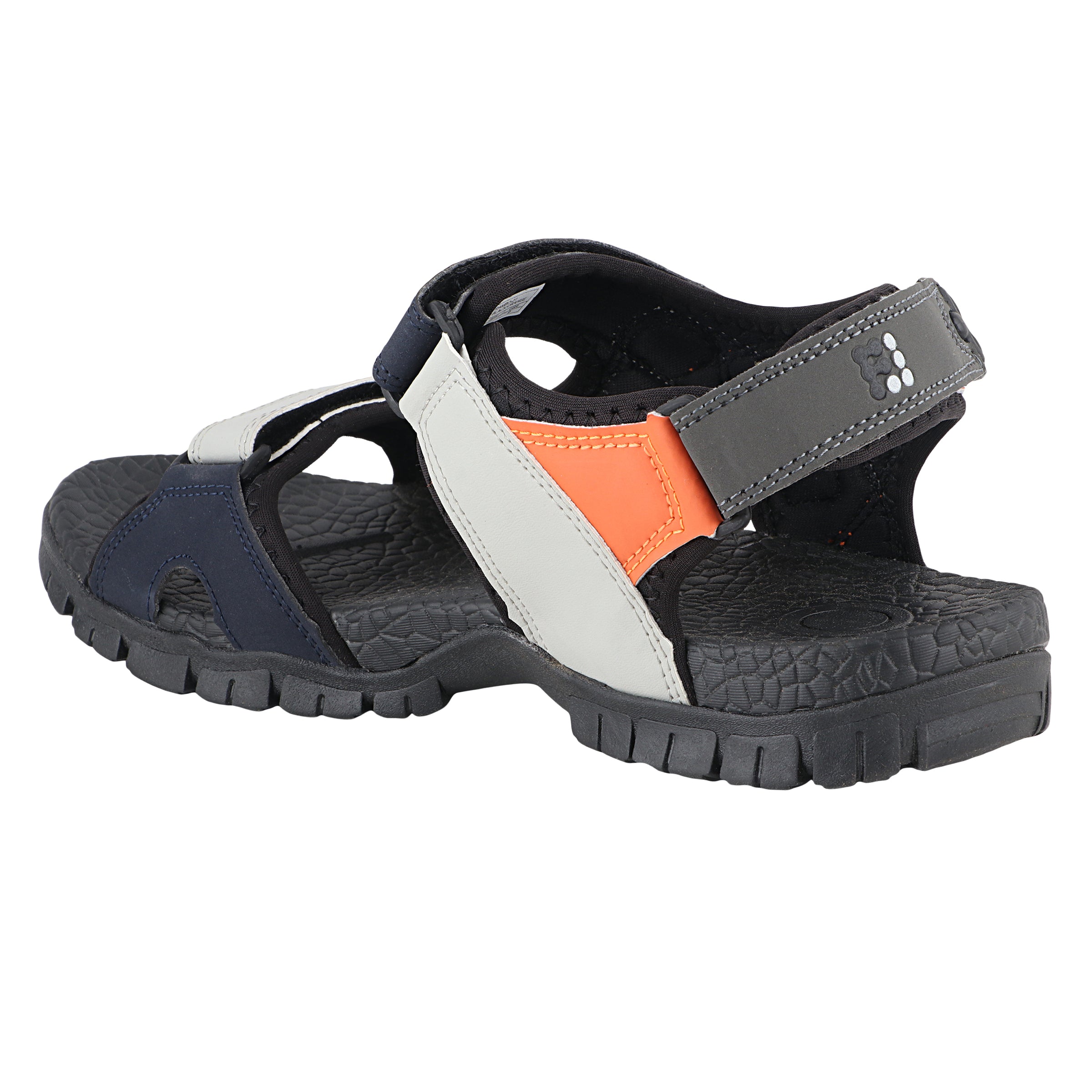 Fuel Rambo-01 Sandals For Men's (Black-Orange)