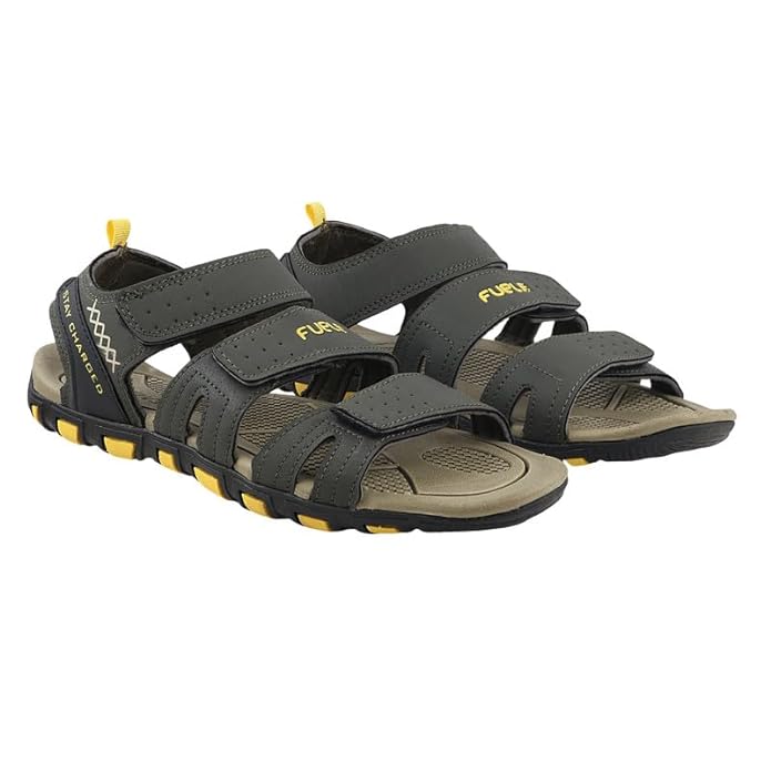 Fuel Force Sandals For Men's (OLIVE/YELLOW)