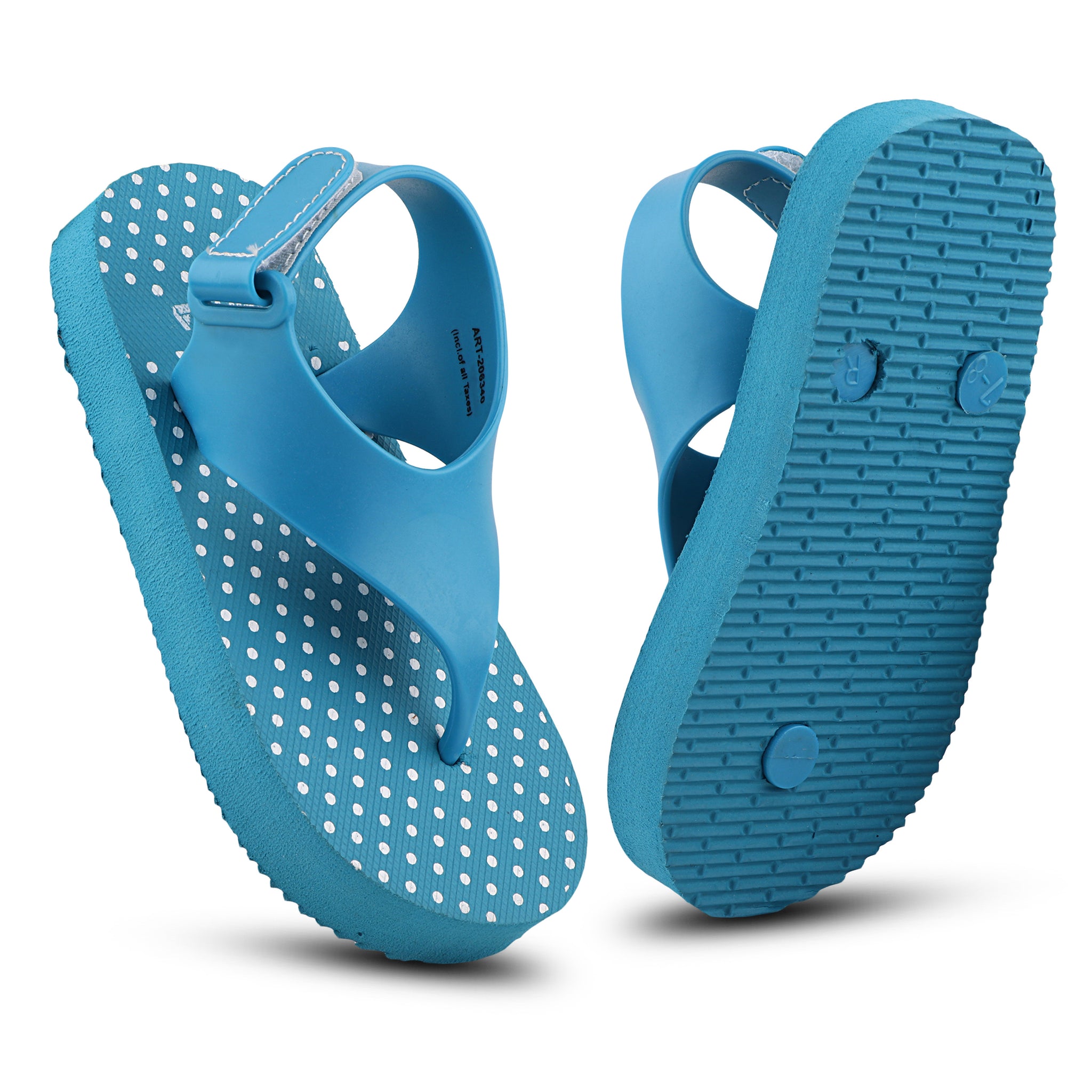 FUEL Casio Comfortable and lightweight slippers for Kids (Blue)