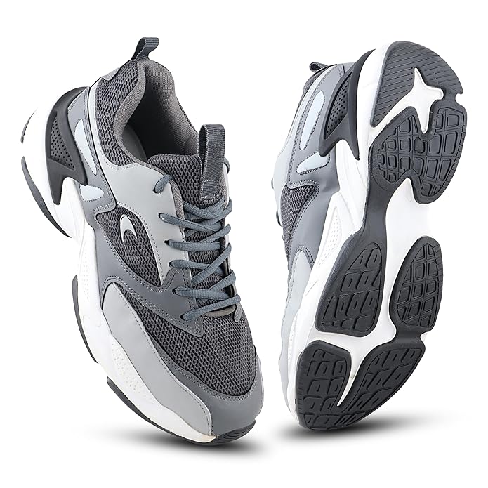 FUEL Fighter Sports Shoes for Men GREY
