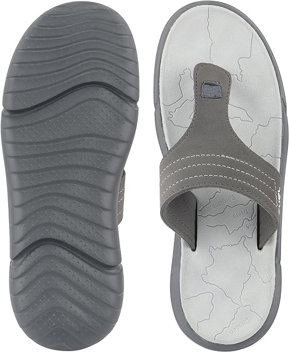 FUEL SAFARI SLIPPERS FOR MEN (GREY)