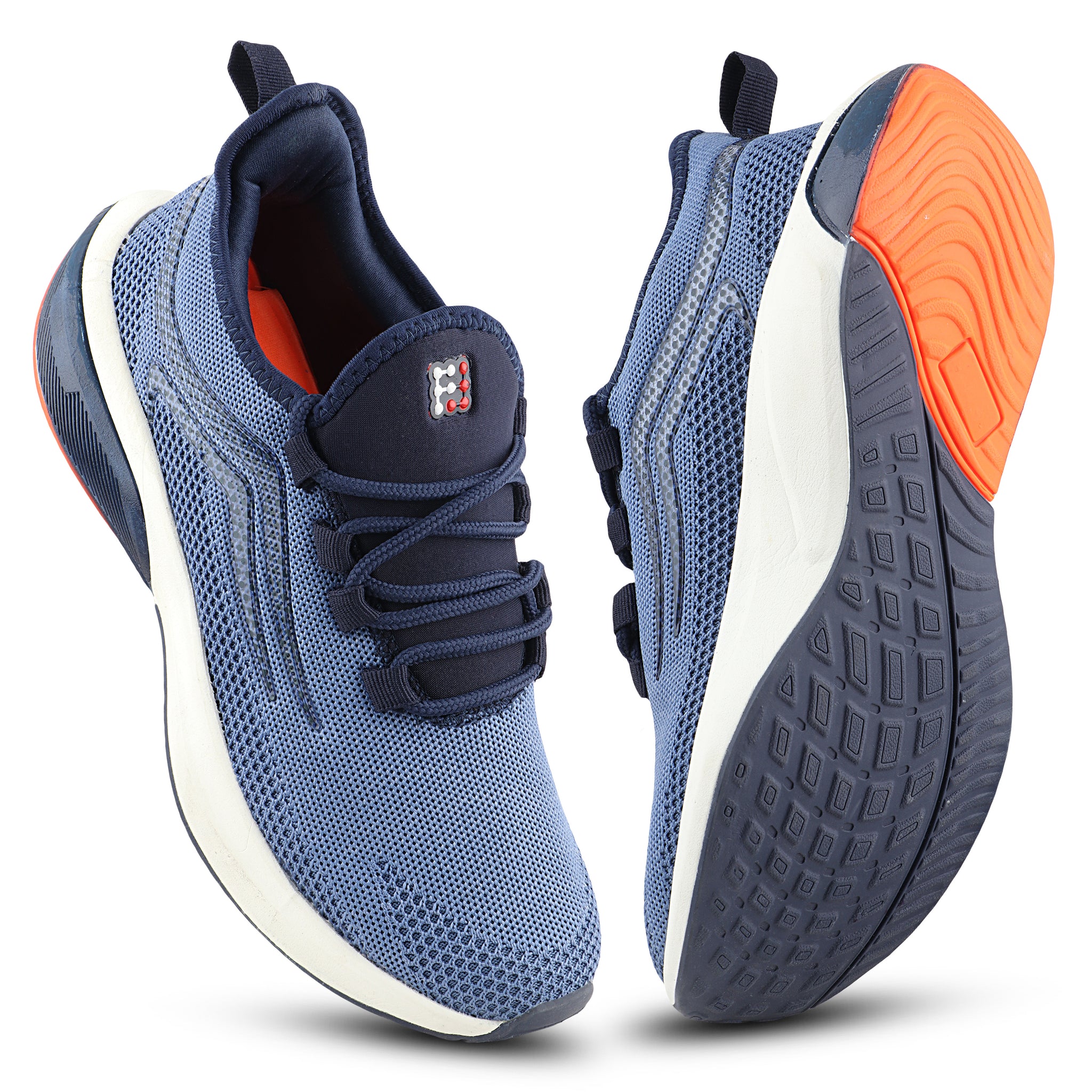 Fuel Flight Sports Shoes For Men (Navy-Blue)