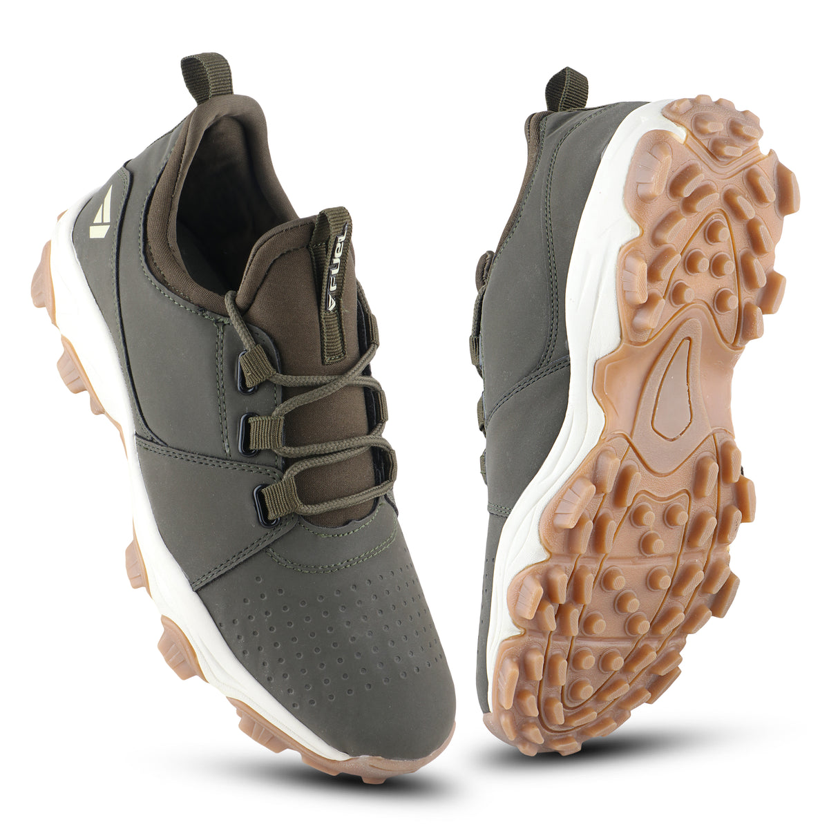 Fuel Outdoor-01 Sports Shoes For Men (Olive-Green)