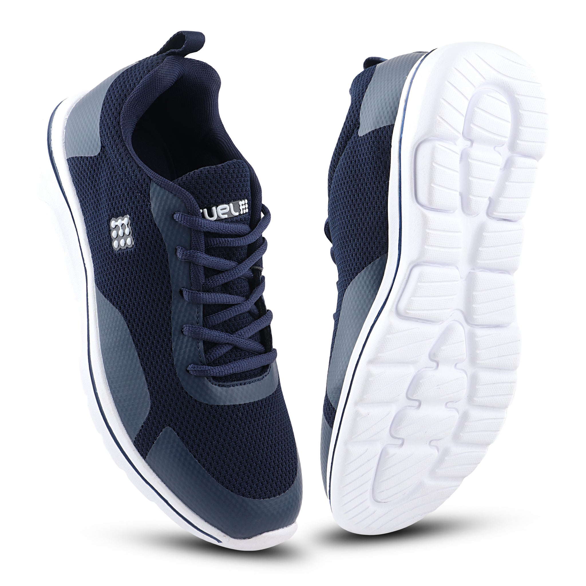 Fuel IMPRESSION Sport Shoes For Men's (Navy & L.Grey)