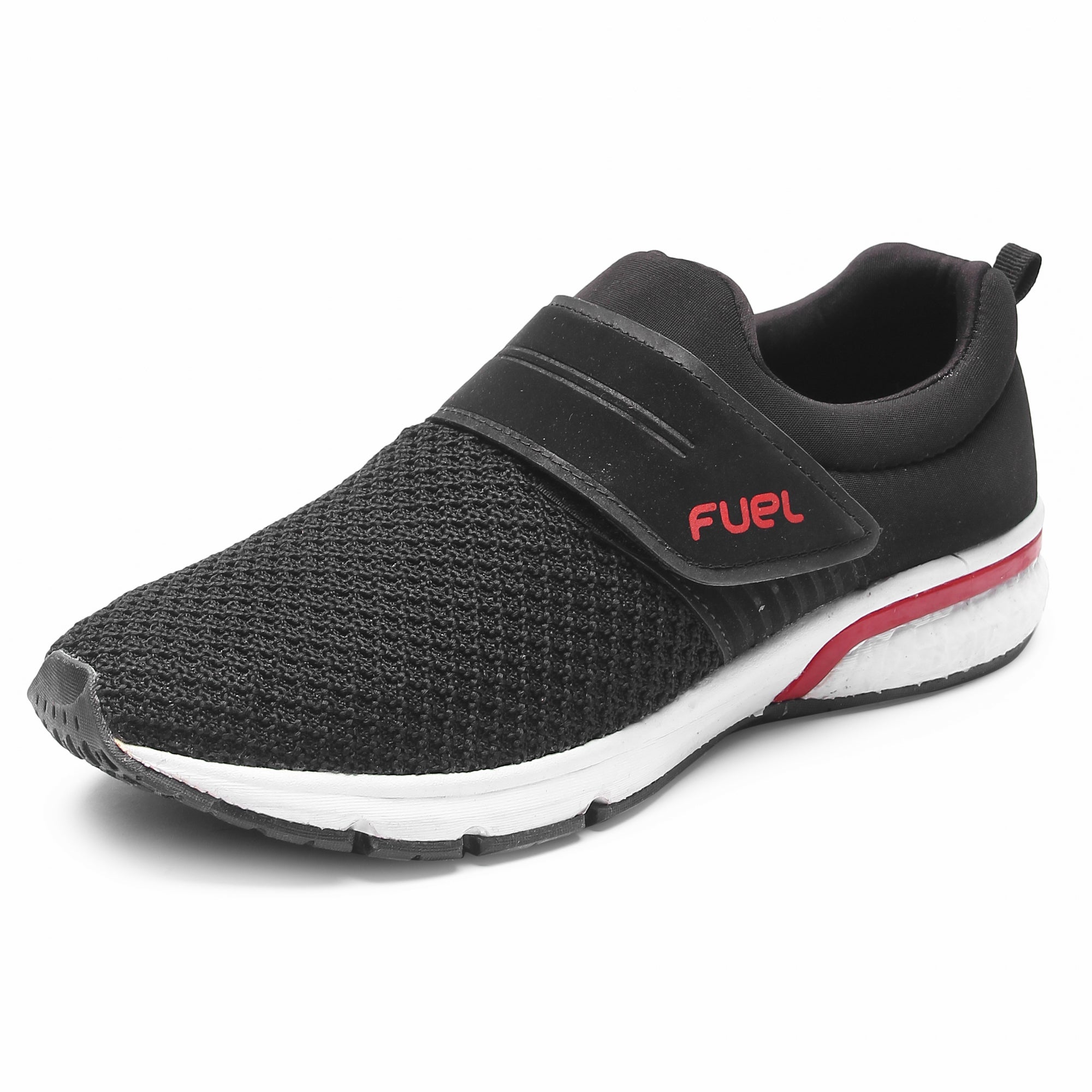 FUEL Trainer Black Men's Sneakers for Walking/Running | Comfortable, L